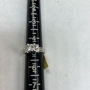 Jewelry | 18k Diamonds Engagement Ring | Poshmark